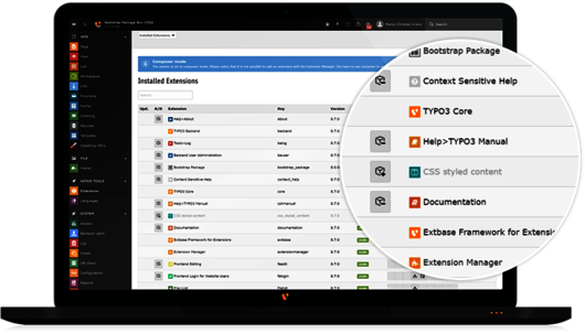 Customize - TYPO3 CMS - Introduction Package
